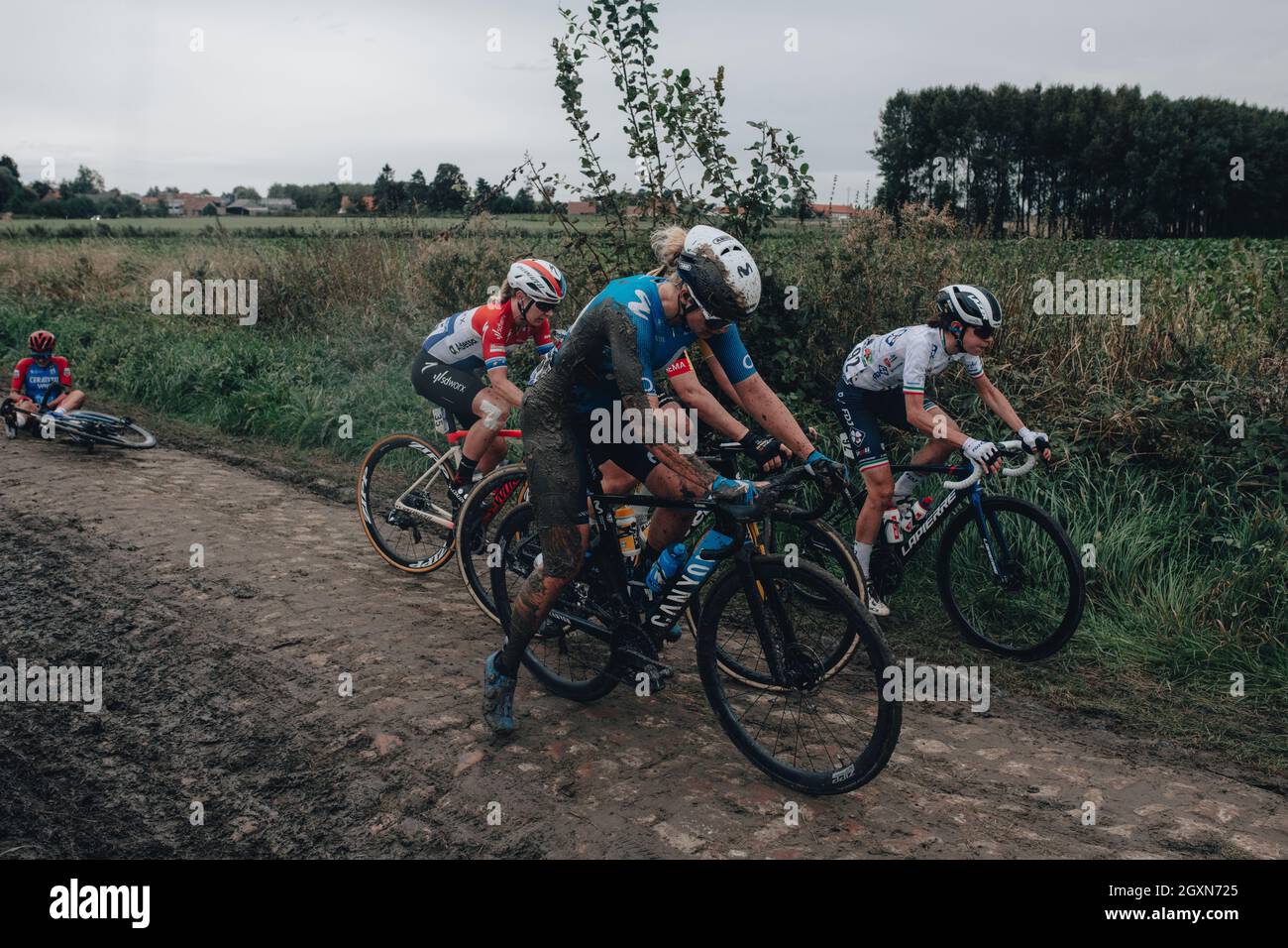 2nd October 2021 Paris–Roubaix.The first ever women’s edition of Paris ...
