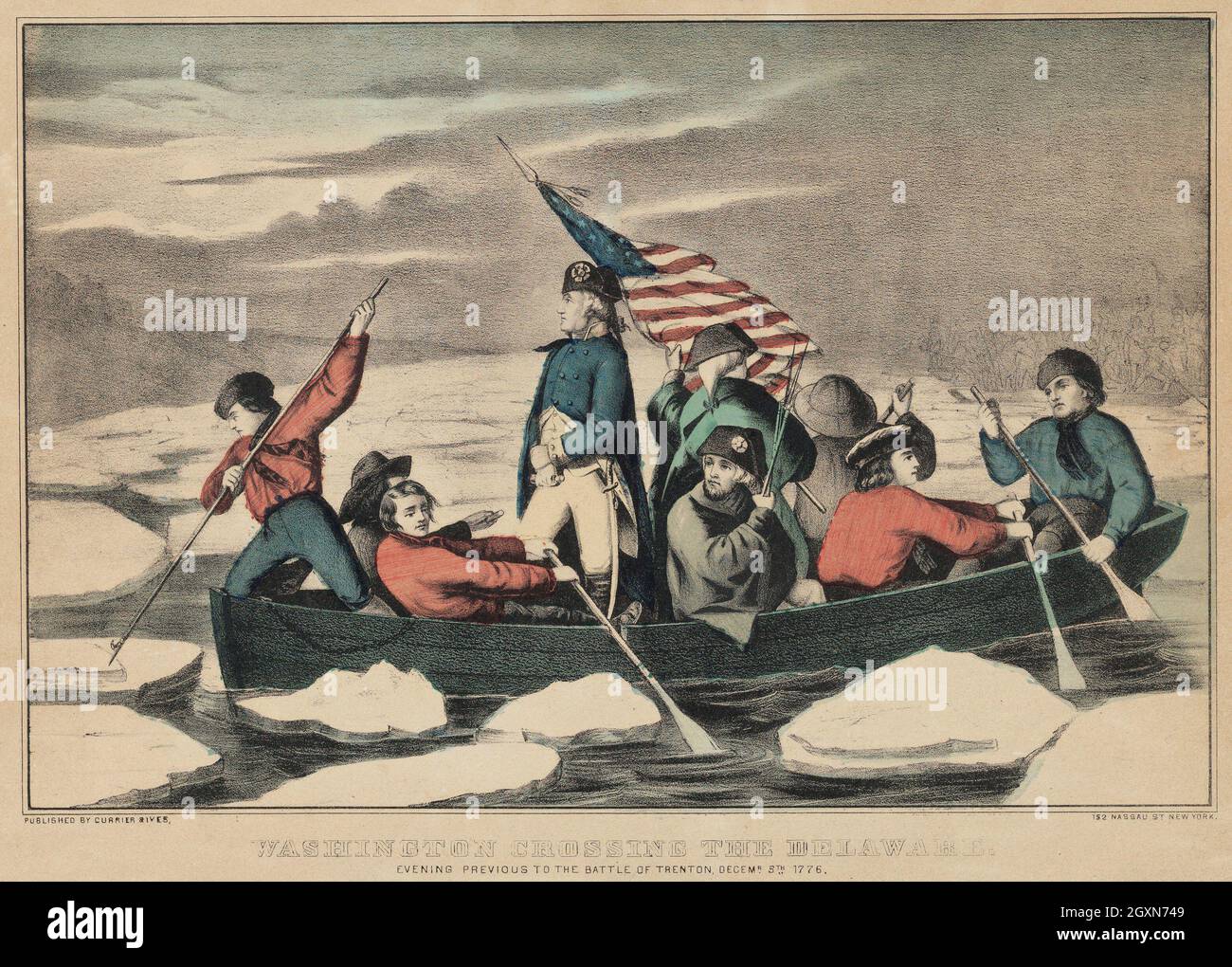 Washington crossing the delaware hi-res stock photography and images ...
