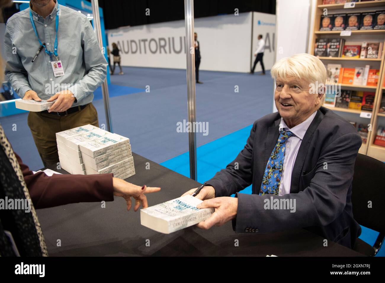 Manchester, England, UK. 5th Oct, 2021. PICTURED: Stanley Johnson ...