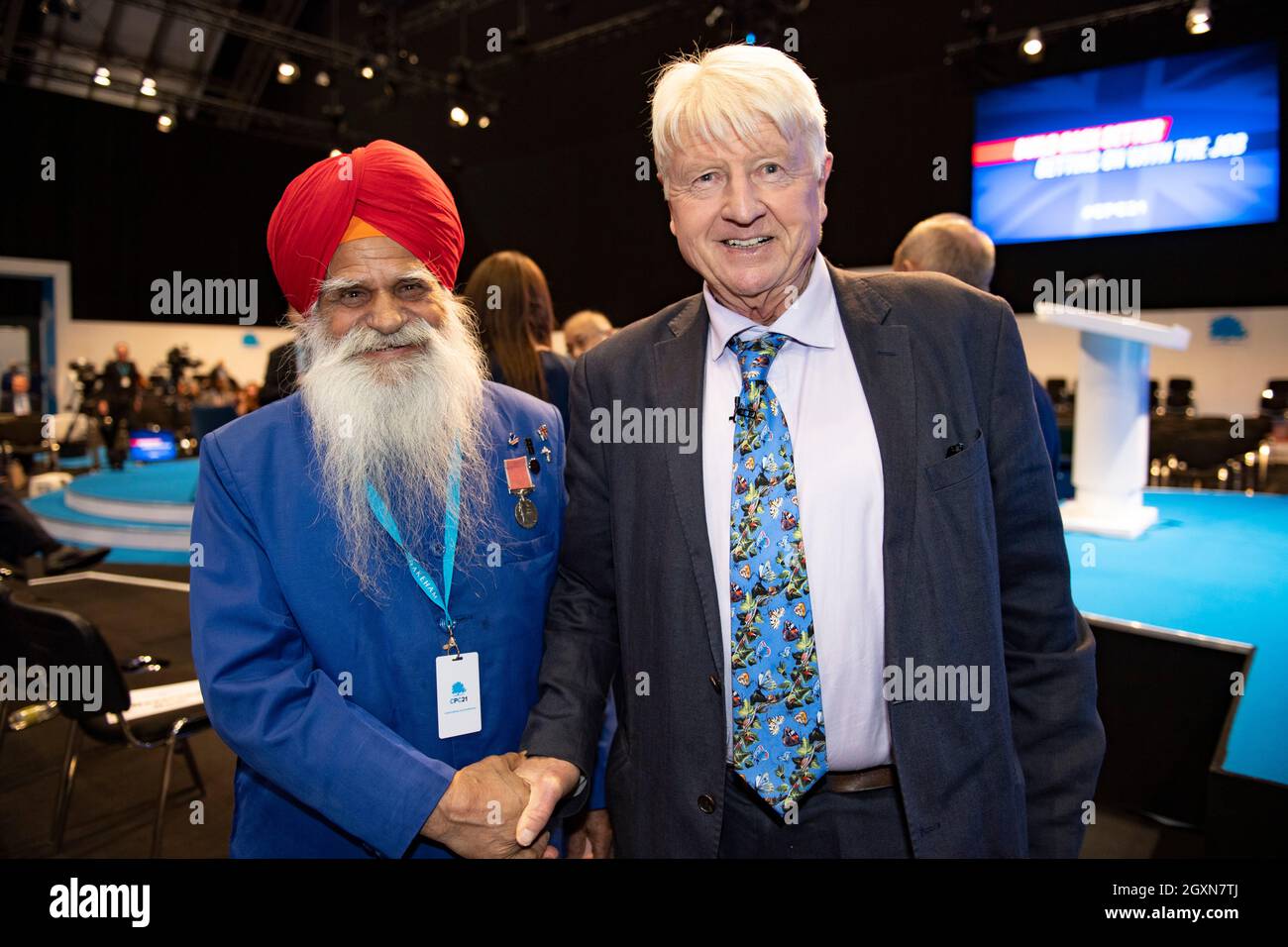 Manchester, England, UK. 5th Oct, 2021. PICTURED: Stanley Johnson ...