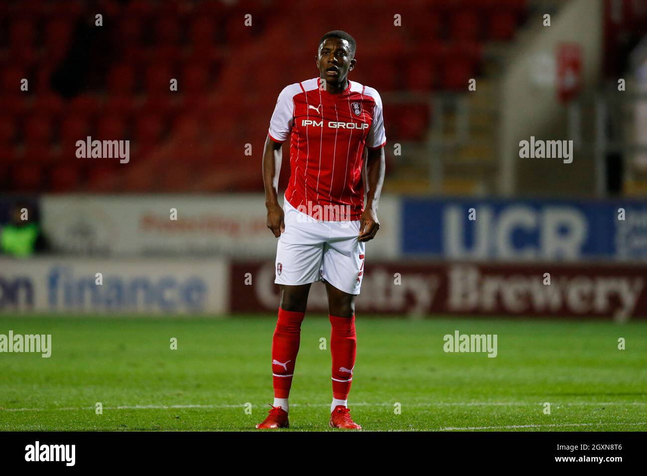 Wes Harding #2 of Rotherham United Stock Photo - Alamy