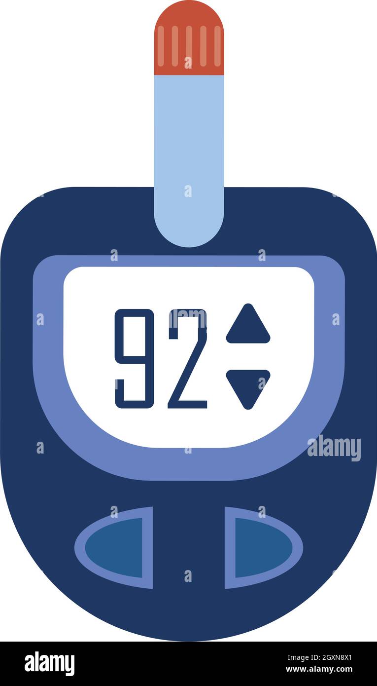 digital glucometer device Stock Vector Image & Art - Alamy