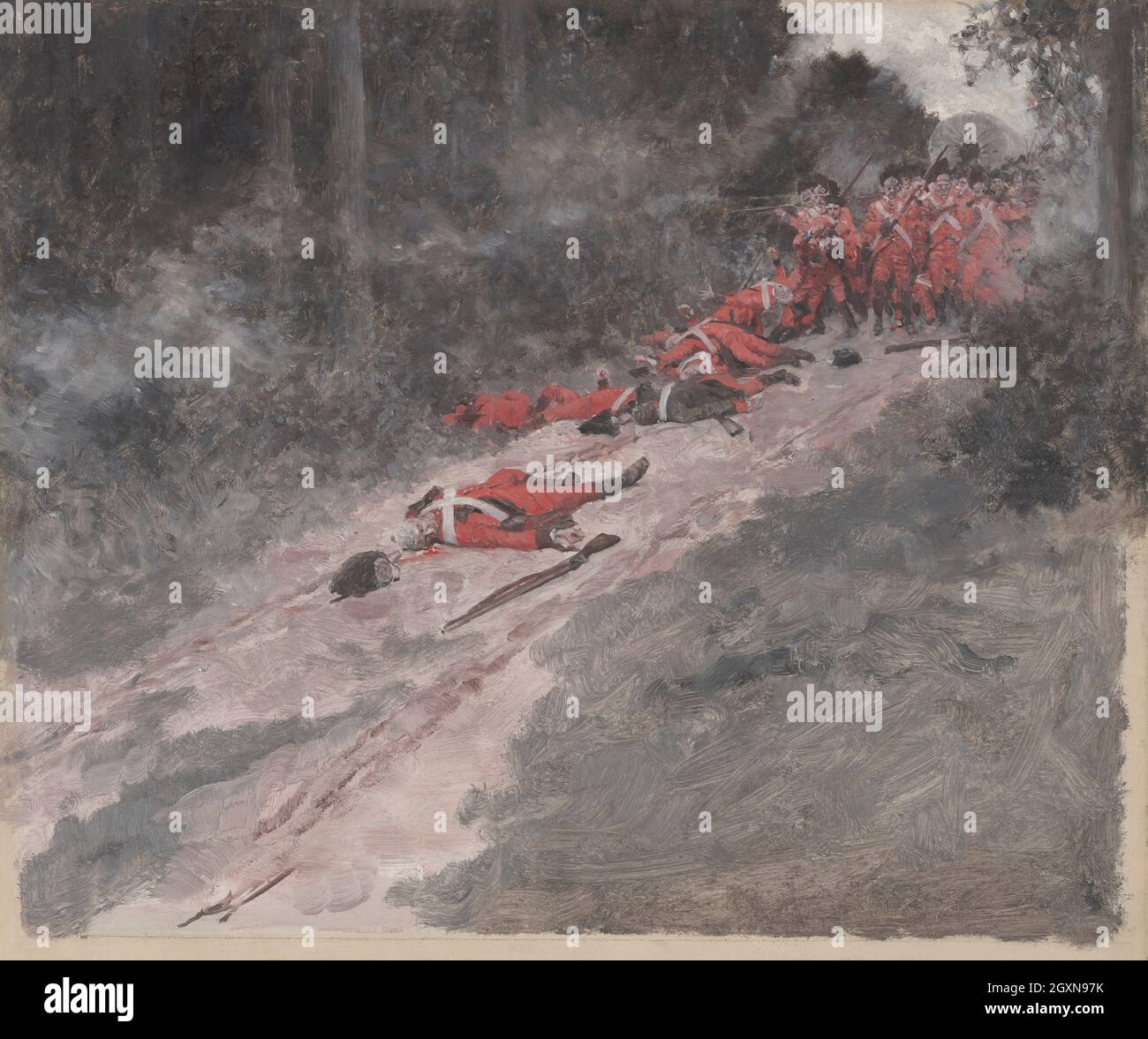 Battle braddocks field hi-res stock photography and images - Alamy