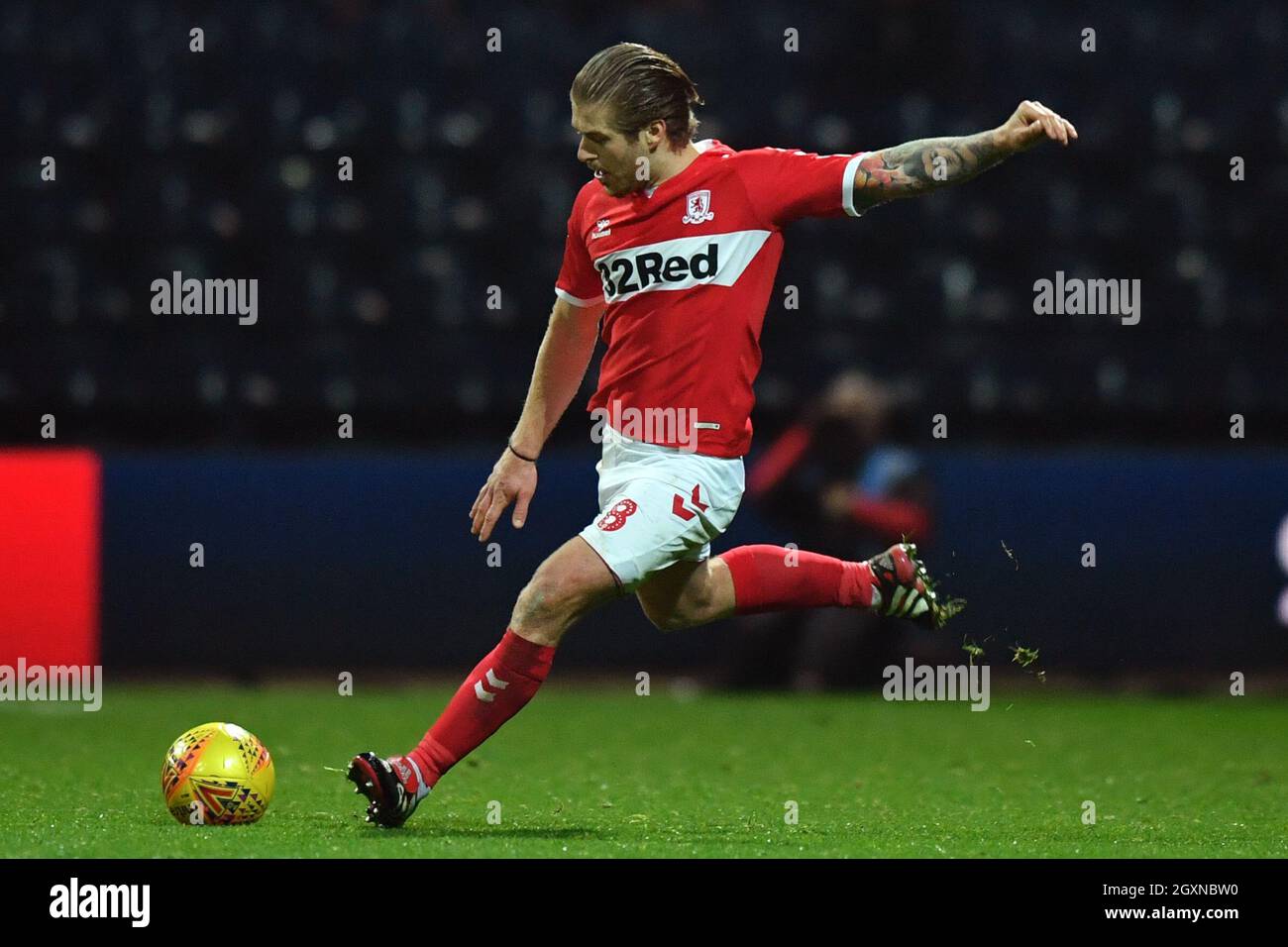 Middlesbrough's Adam Clayton Stock Photo - Alamy