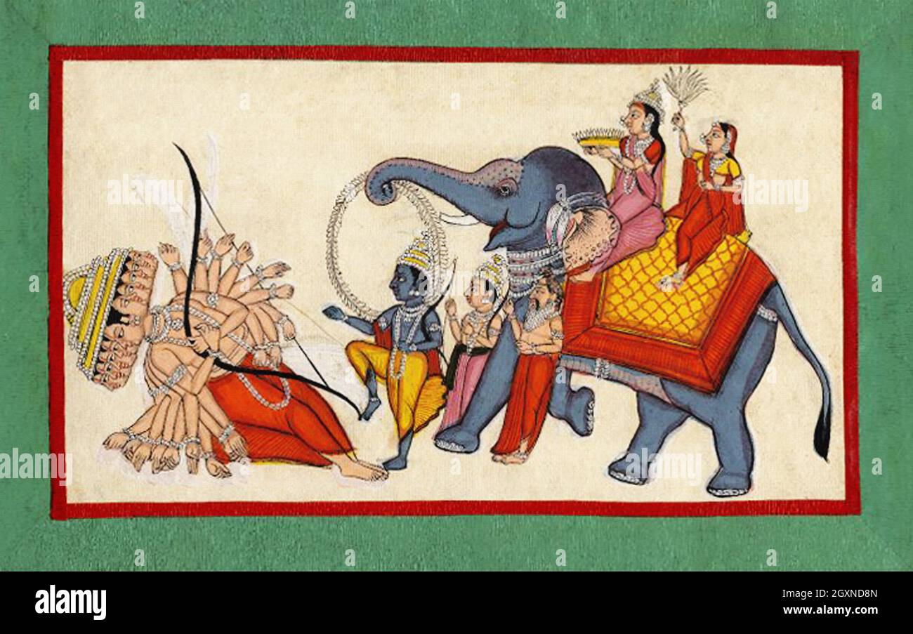 Ramayana india hi-res stock photography and images - Alamy