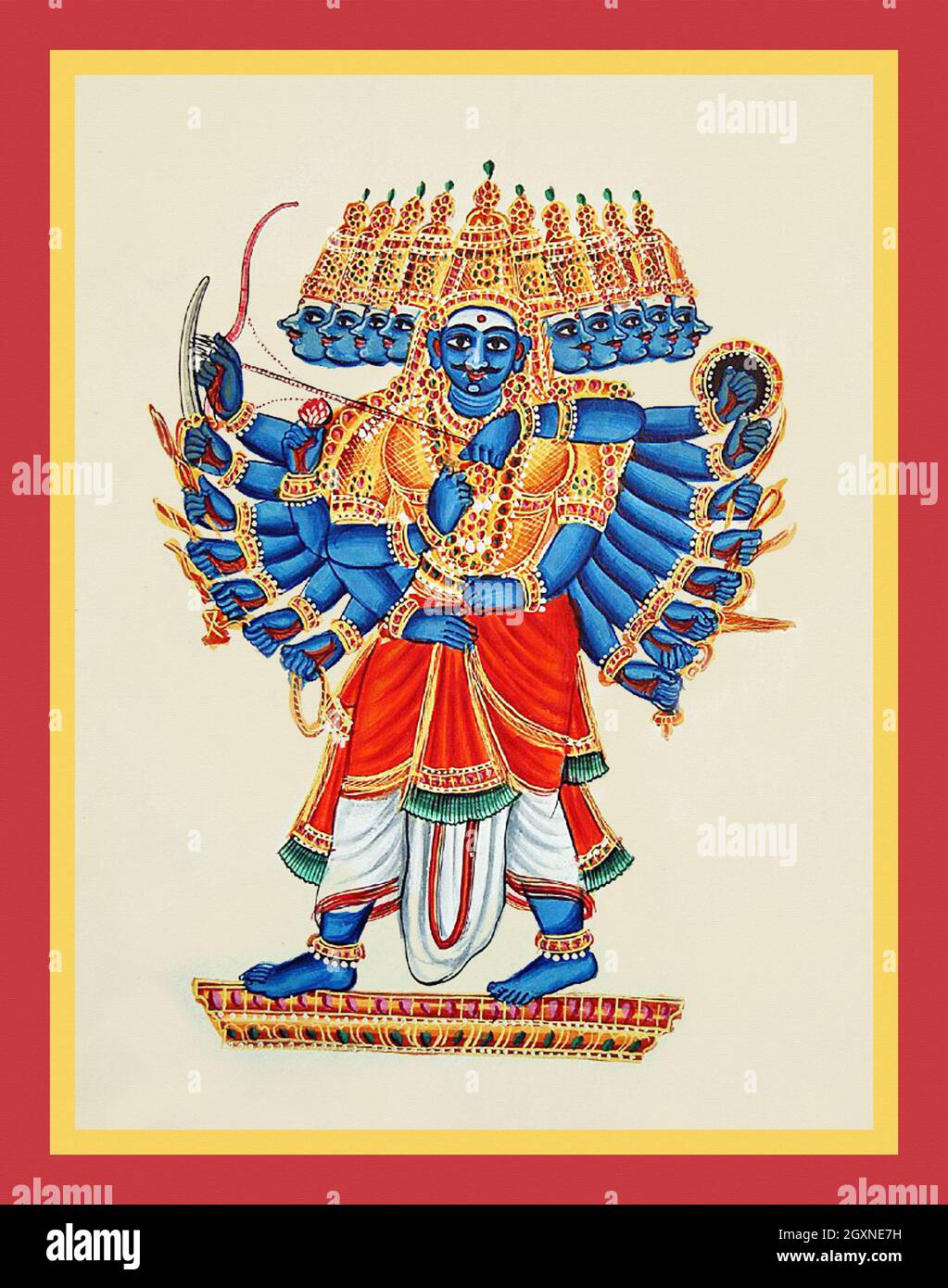 Ravana heads hi-res stock photography and images - Alamy