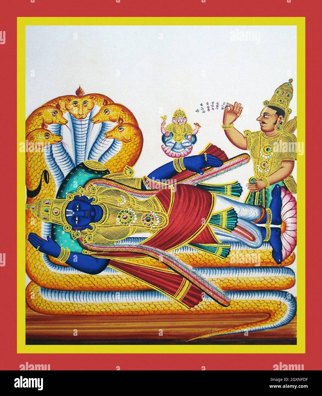 Ranganayaka, also known as Rangantha Stock Photo - Alamy