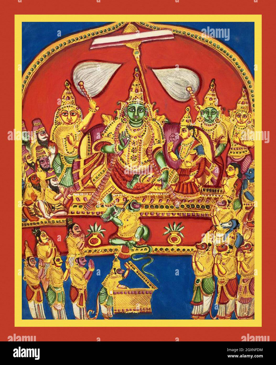 Hindu god rama hi-res stock photography and images - Alamy