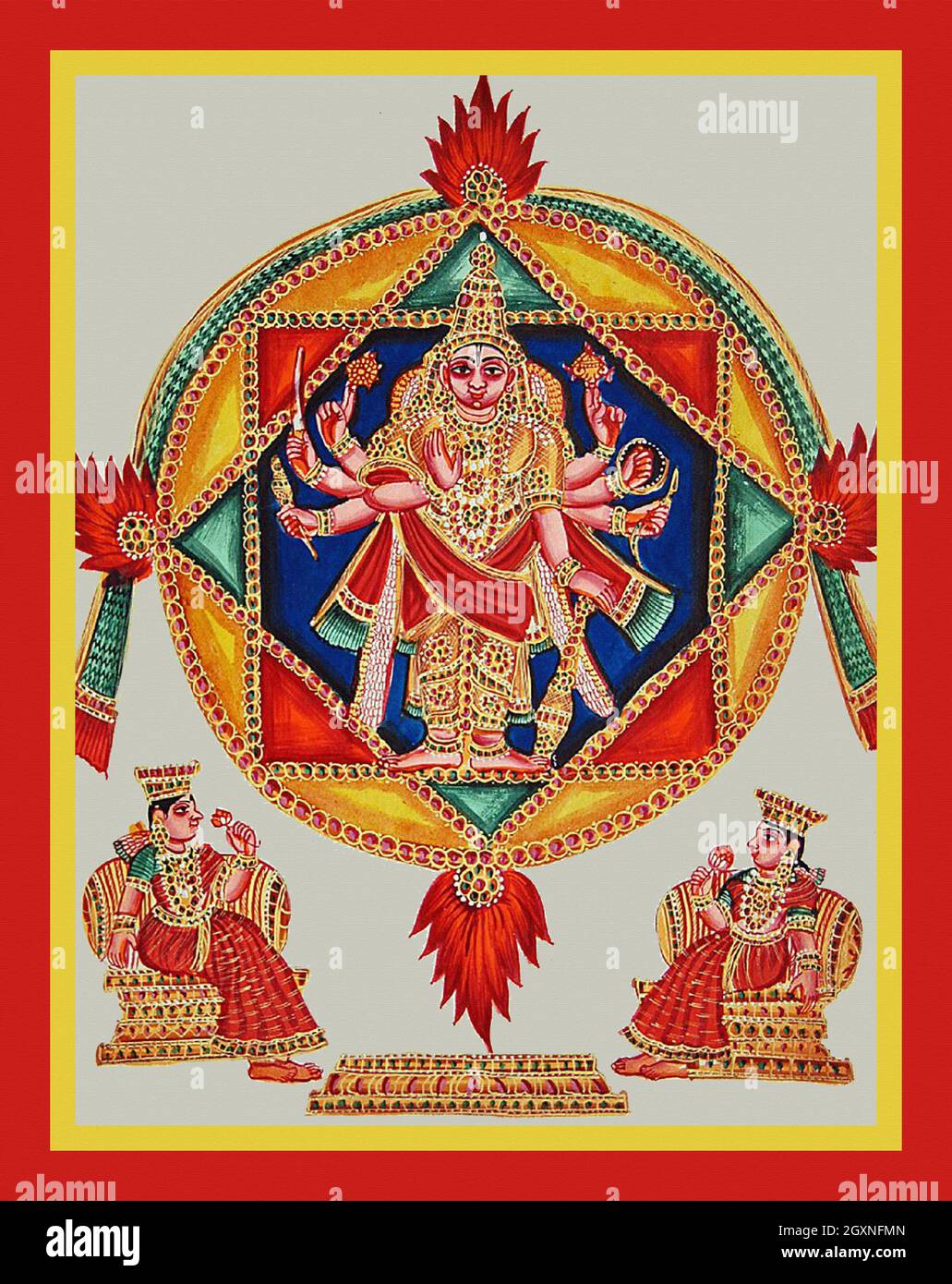 Sudarshana chakra hi-res stock photography and images - Alamy