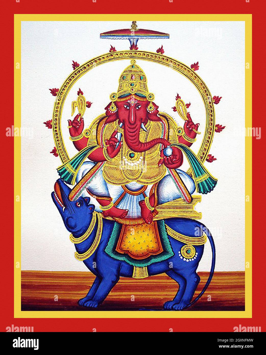 Pillaiyar, an aspect of Gaṇeśa Stock Photo - Alamy