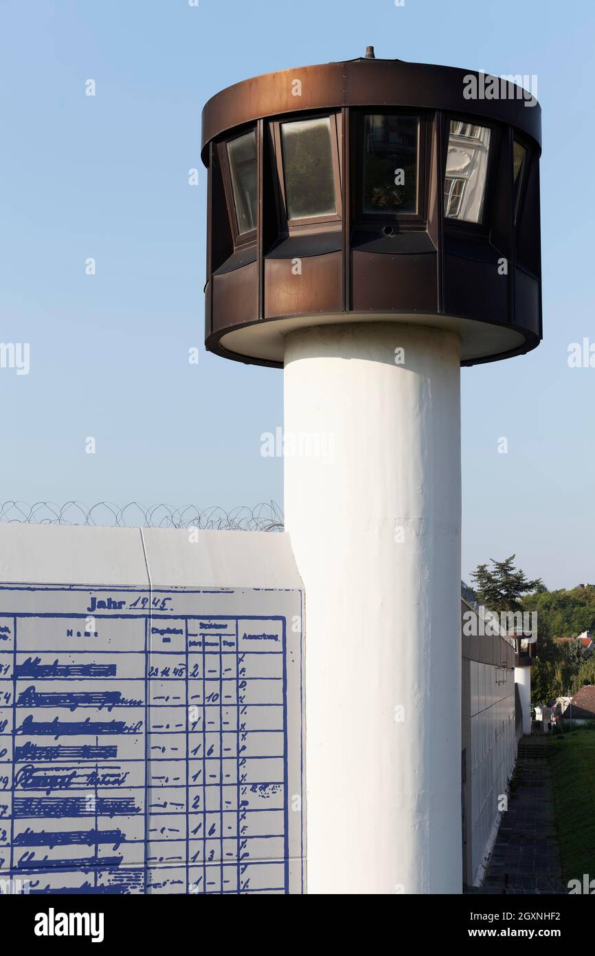 Watchtower Prison Stein, penal institution, prison wall designed by ...