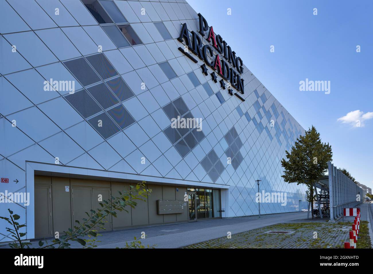 North facade, Pasing Arcaden, Munich, Upper Bavaria, Bavaria, Germany ...