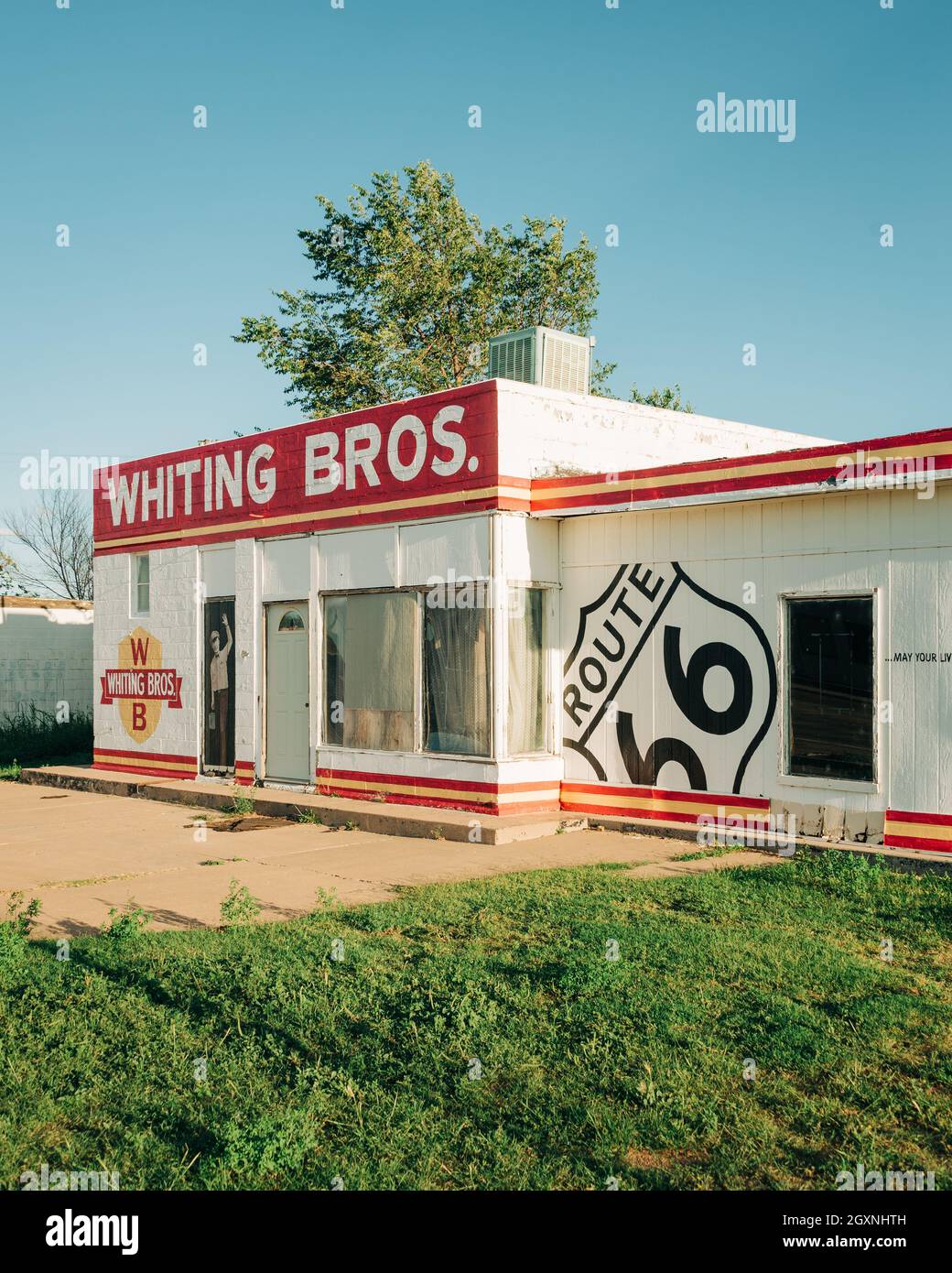 Whiting bros gas station on hi-res stock photography and images - Alamy