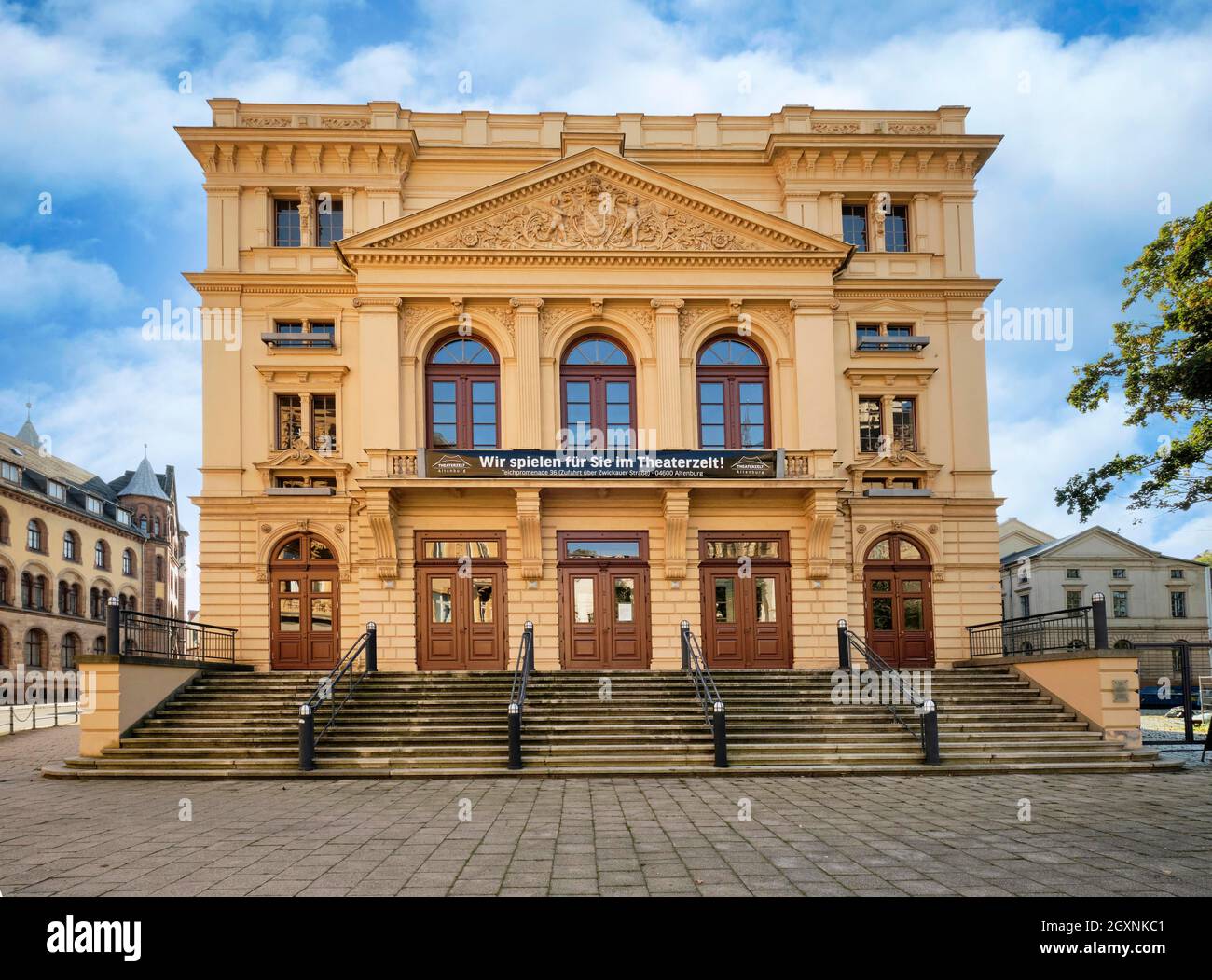 Landestheater Altenburg, Altenburg, Thuringia, Germany Stock Photo - Alamy