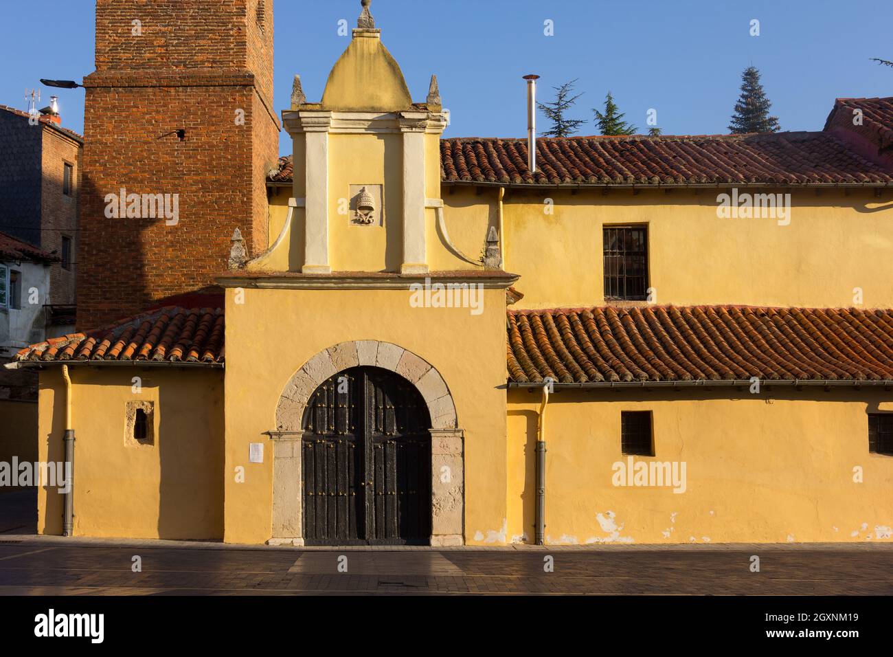 streets of the city of Leon in the region of Castilla-Leon, Spain Stock ...