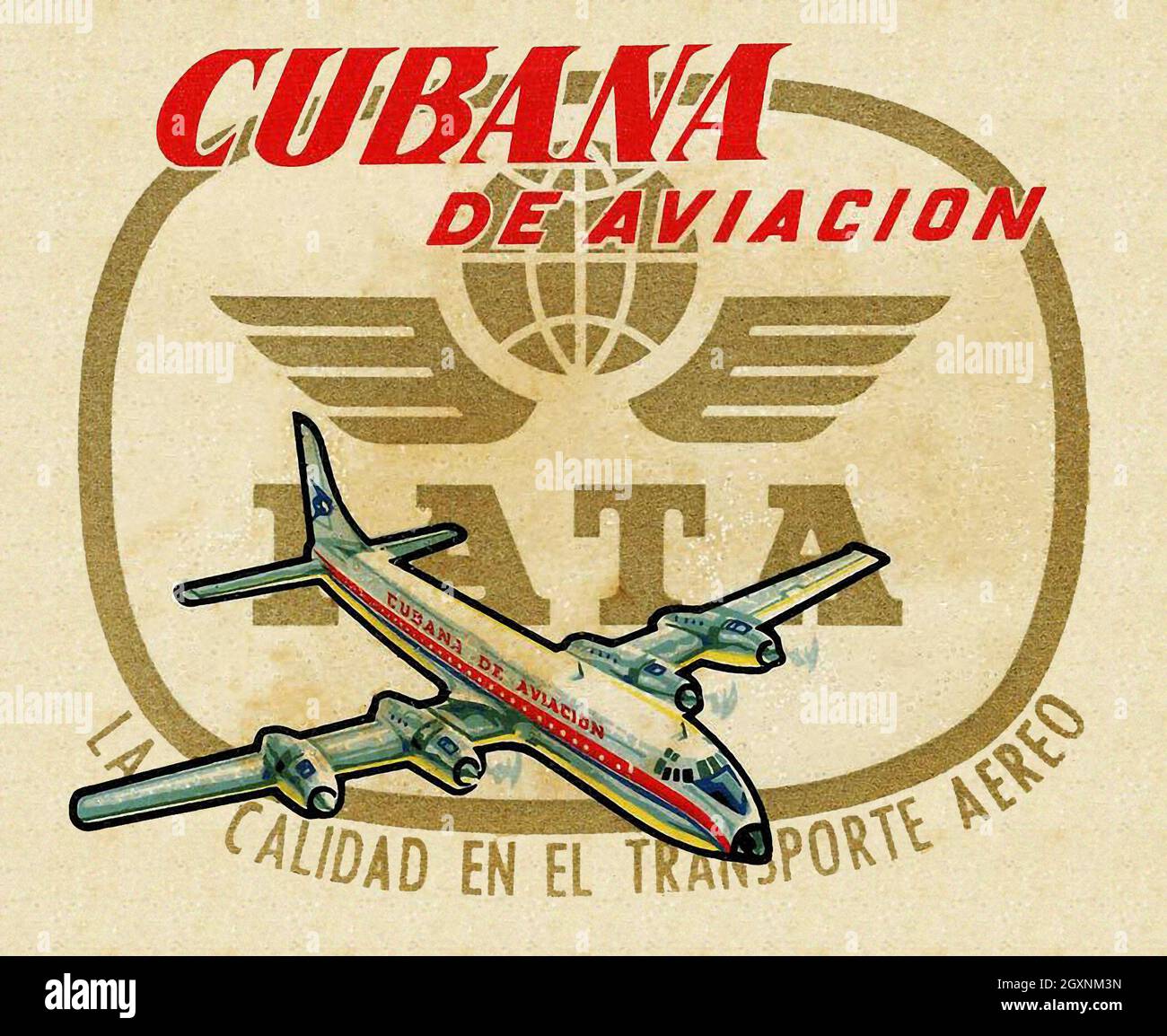 Cubana de Aviacion Stock Photo - Alamy