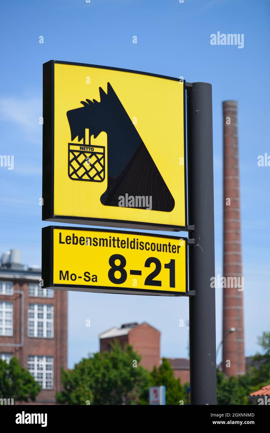Logo Netto Market, Lichtenberg, Berlin, Germany Stock Photo - Alamy