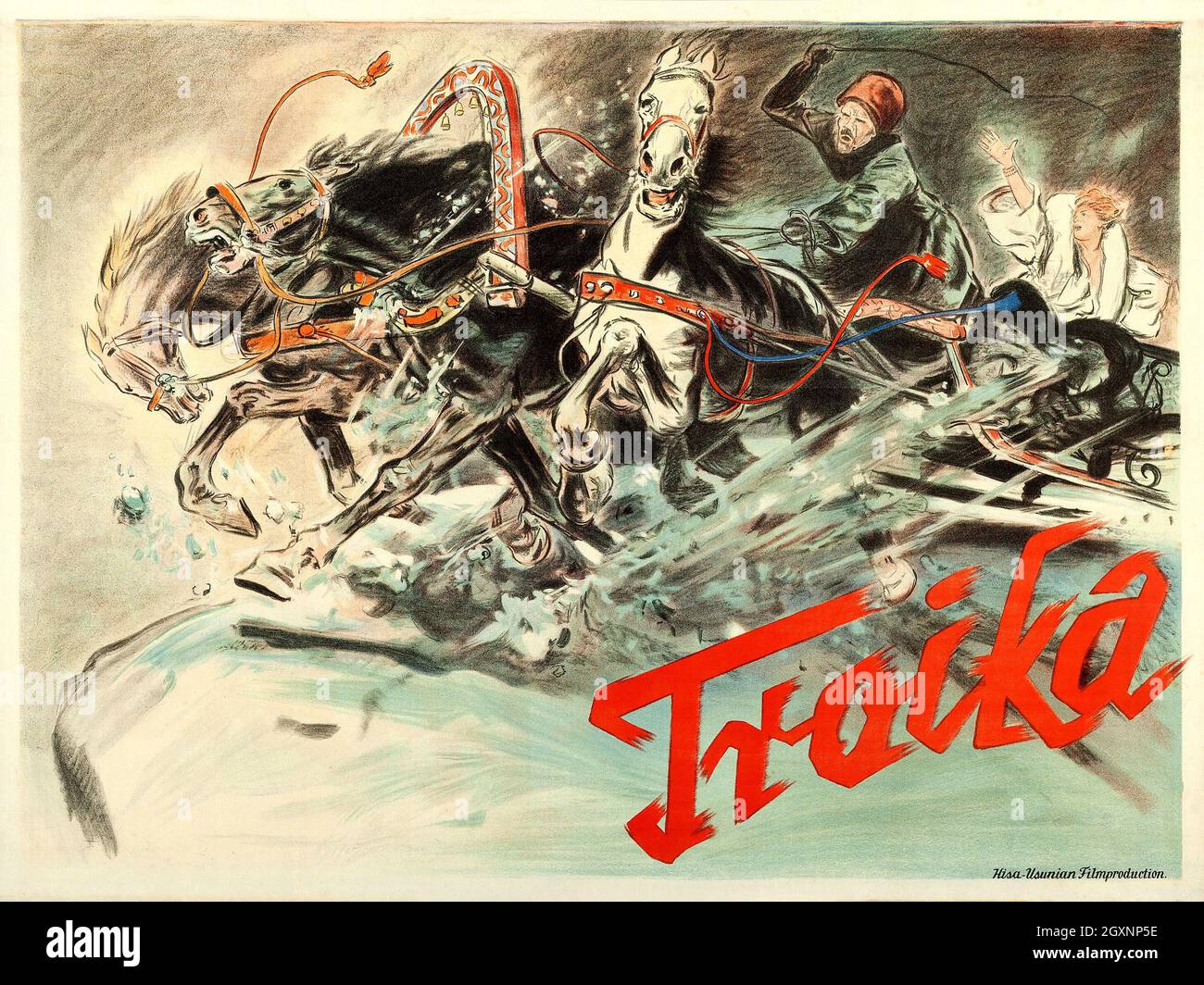 Troika sleigh hi-res stock photography and images - Alamy