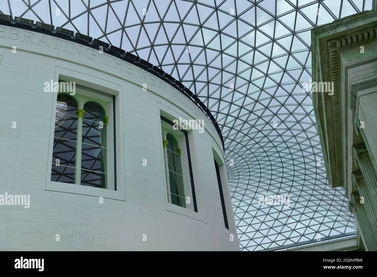 Atrium, British Museum, Great Russell St sbury, London, United Kingdom ...