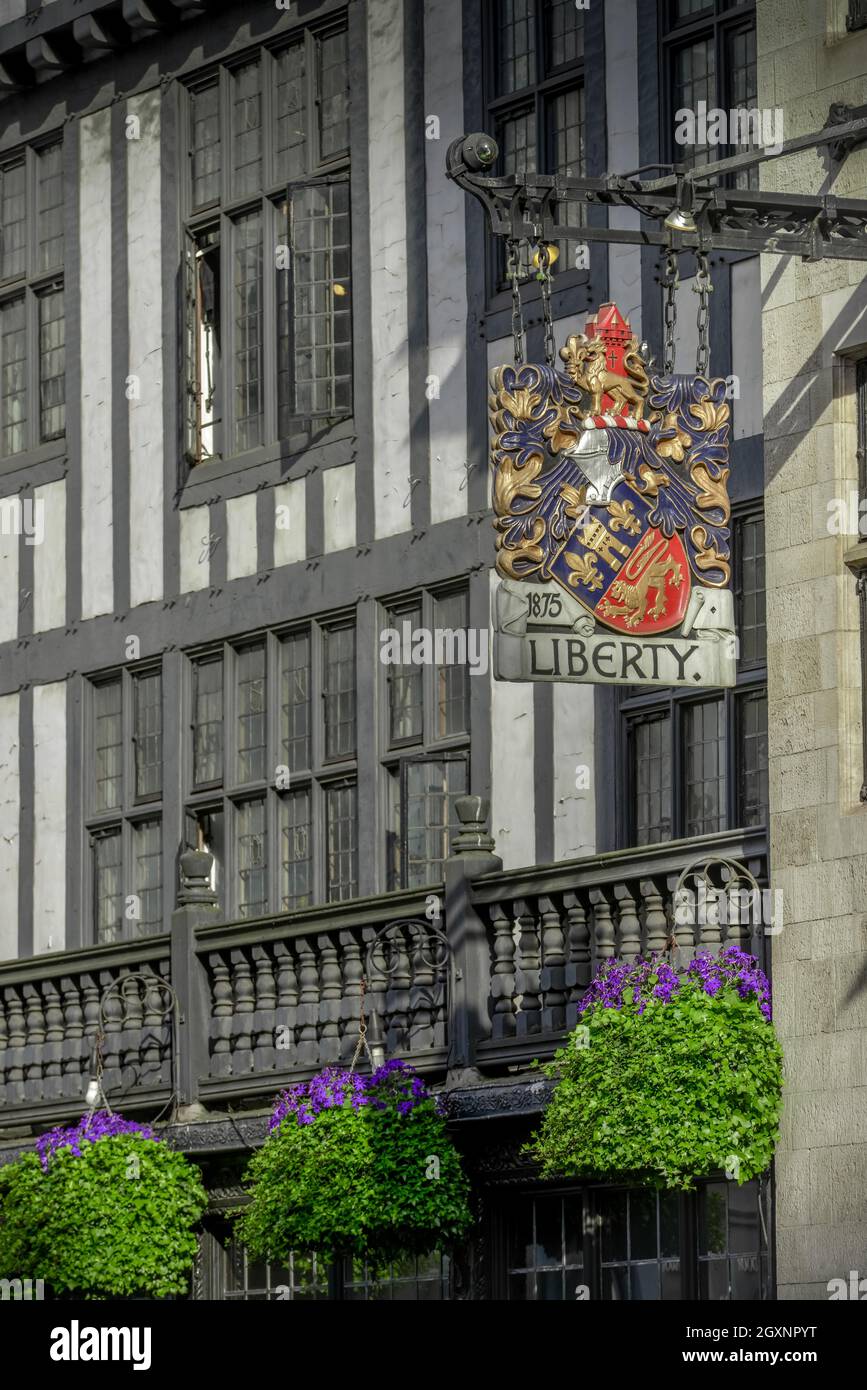 Liberty Department Store, Regent St, Carnaby, London, England, United ...