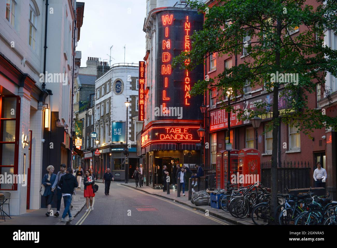 The Windmill International, Great Windmill Street, Soho, London ...