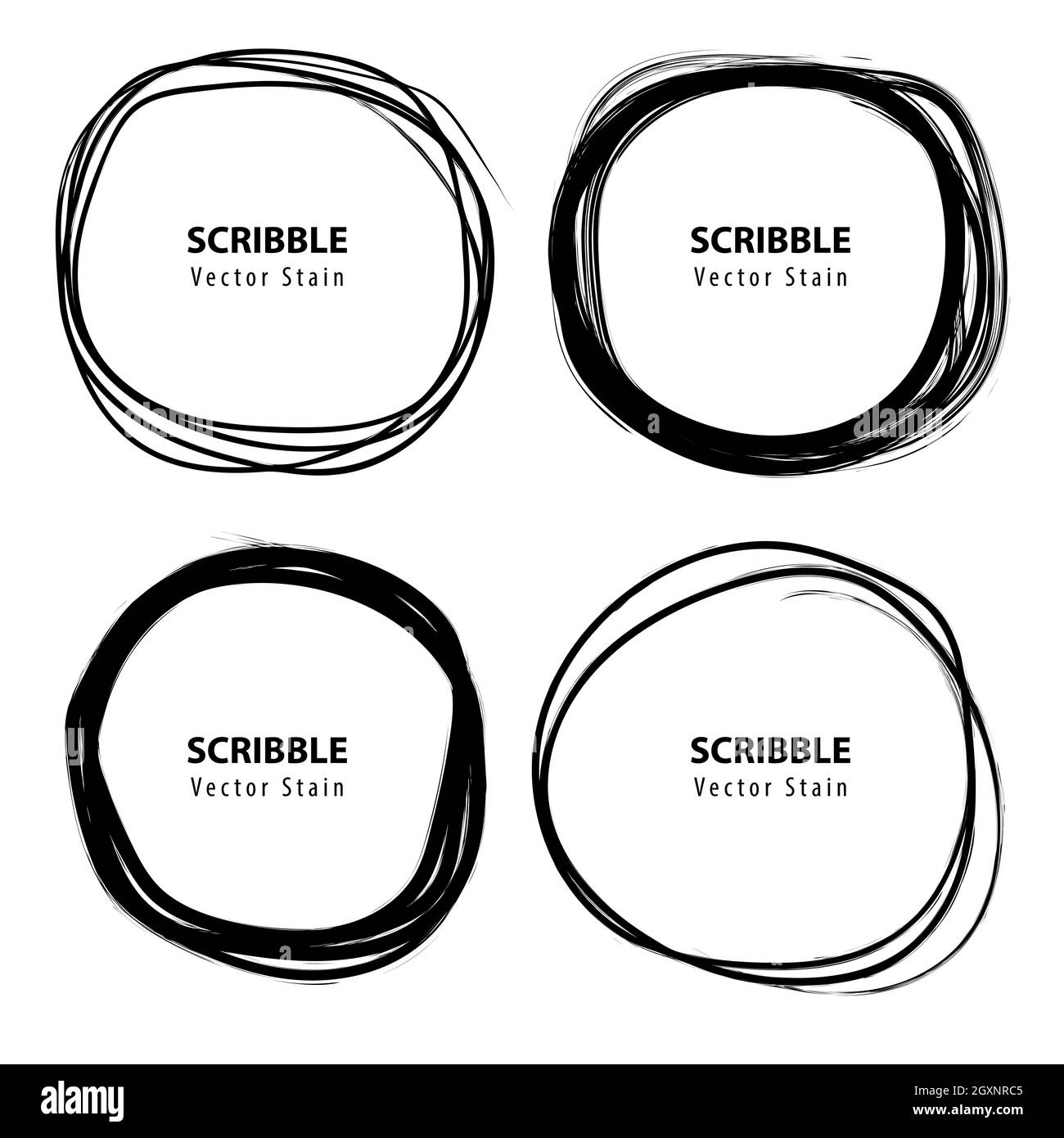 Black Sketched Border Cut Out Stock Images & Pictures - Alamy