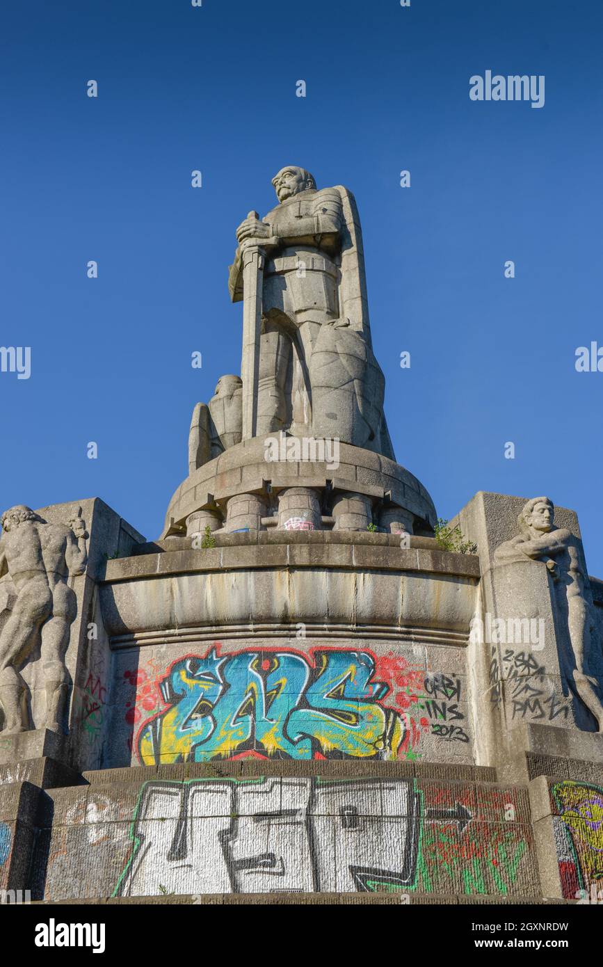 Bismarck Monument, Seewartenstrasse, Neustadt, Hamburg, Germany Stock ... Bismarck Monument, Seewartenstrasse, Neustadt, Hamburg, Germany Stock ...