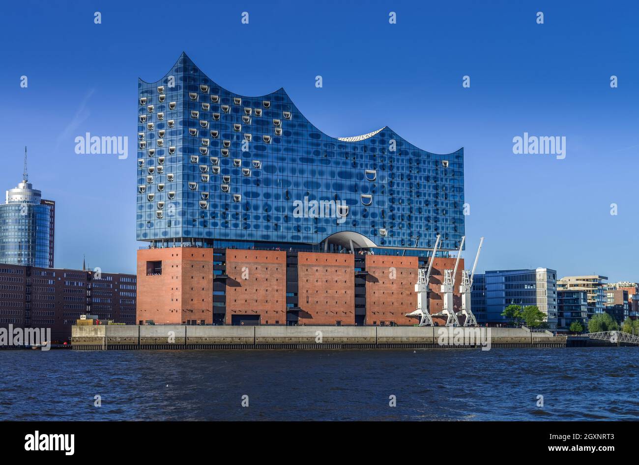 Elbe Philharmonic Hall, Platz der Deutschen Einheit, Hafencity, Hamburg ...
