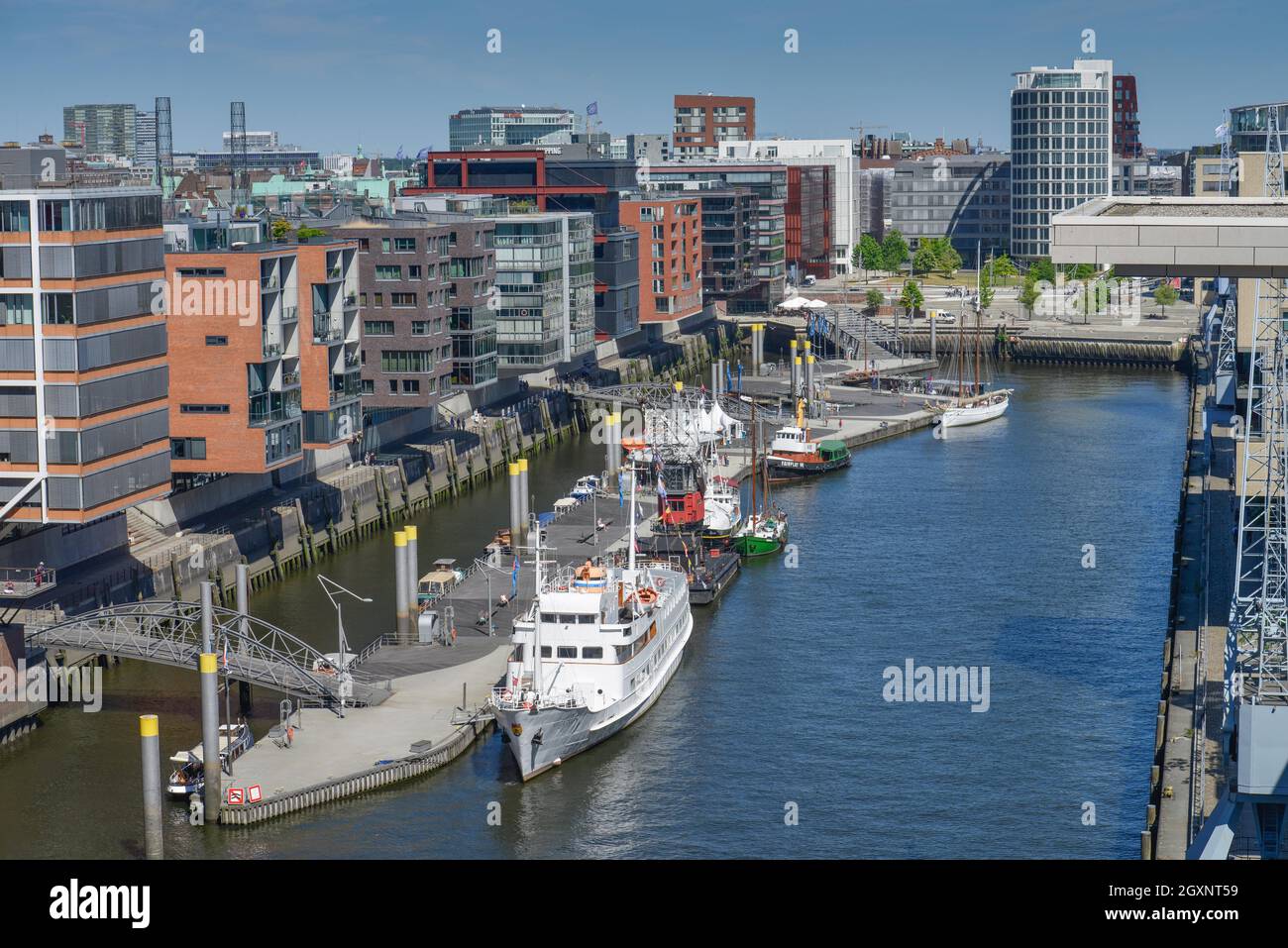 Sandtorhafen, Traditional Ship Harbour, Hafencity, Hamburg, Germany ...