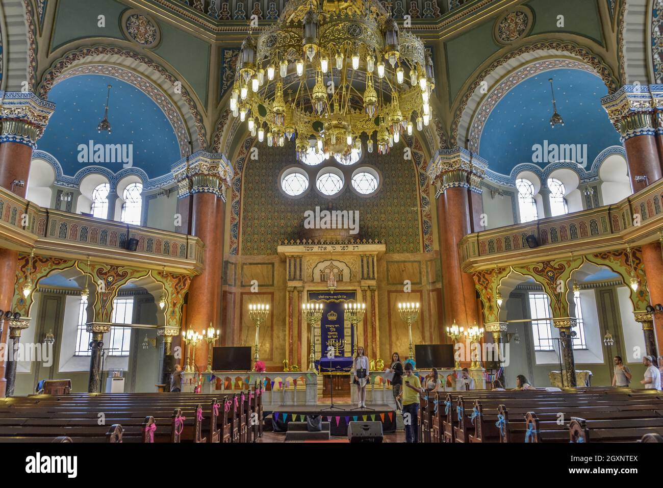 Sofia synagogue interior hi-res stock photography and images - Alamy