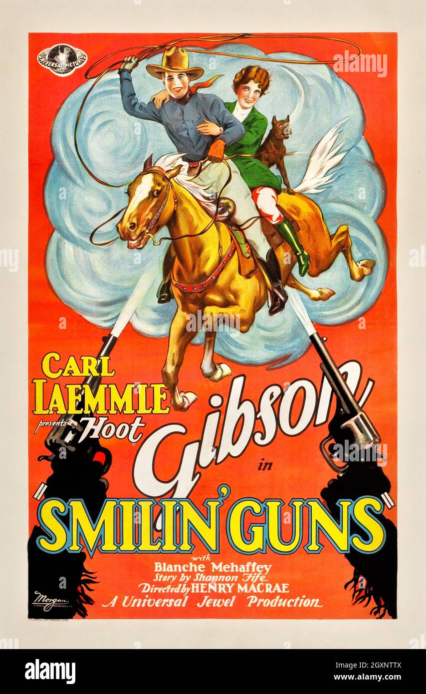 Hoot gibson movie poster hi-res stock photography and images - Alamy