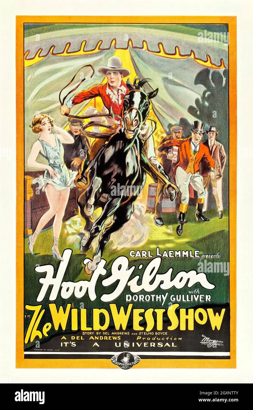 The Wild West Show Stock Photo - Alamy