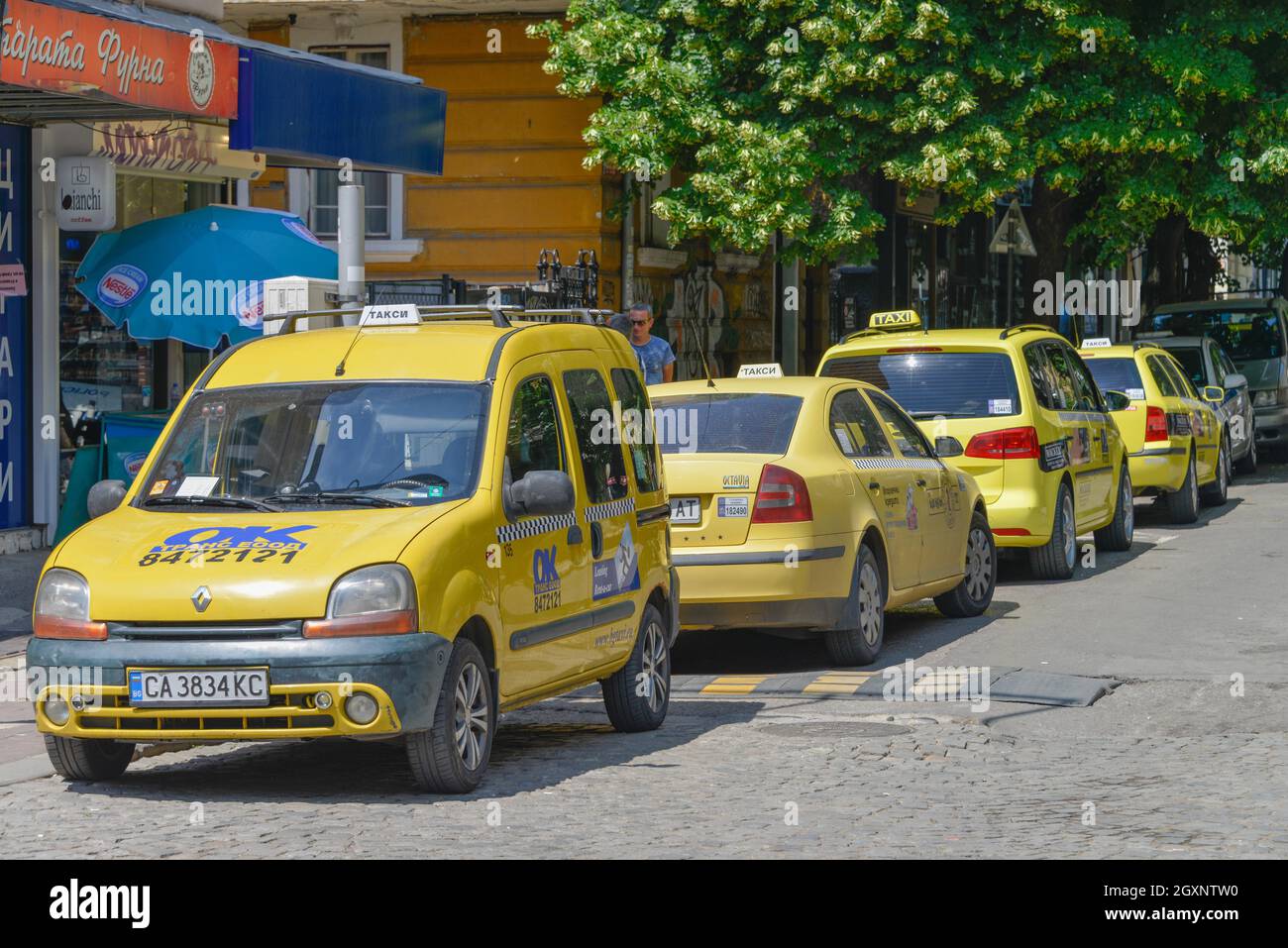Taxi bulgaria hi-res stock photography and images - Alamy