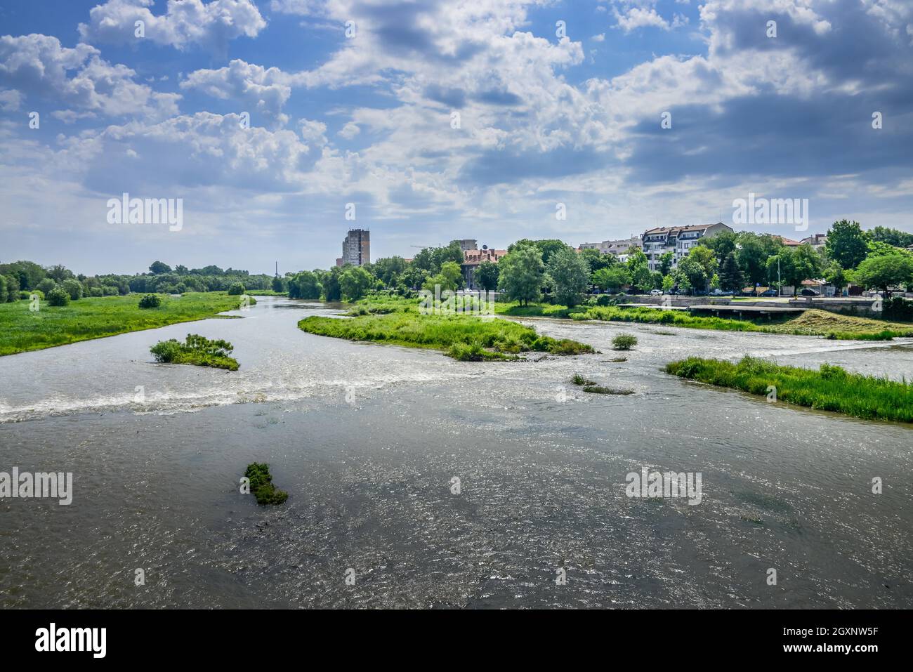 Maritsa River, Plovdiv, Bulgaria Stock Photo - Alamy