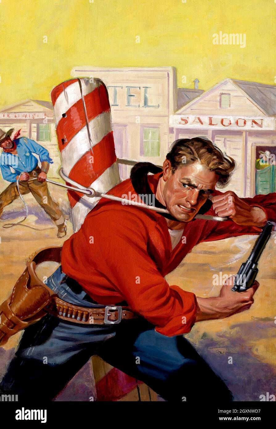 String that Wire in Hell Stock Photo - Alamy