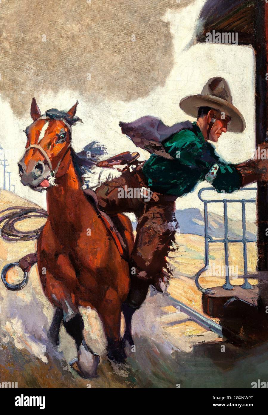 Horse train hi-res stock photography and images - Alamy