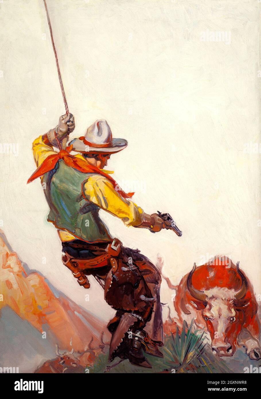 Bull about to charge cow hi-res stock photography and images - Alamy