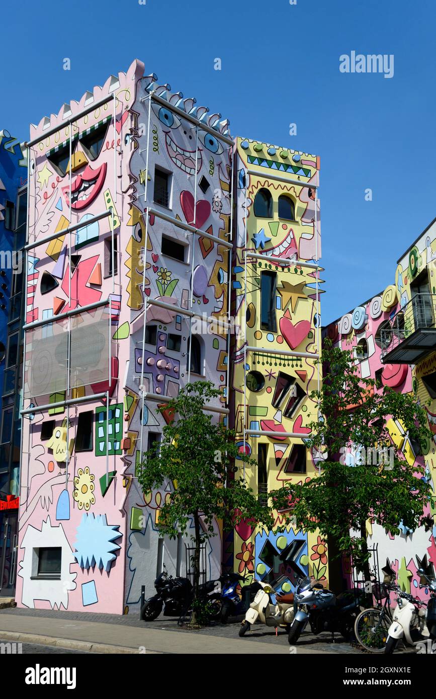 Happy Rizzi House, Ackerhof, Magniviertel, Braunschweig, Lower Saxony ...