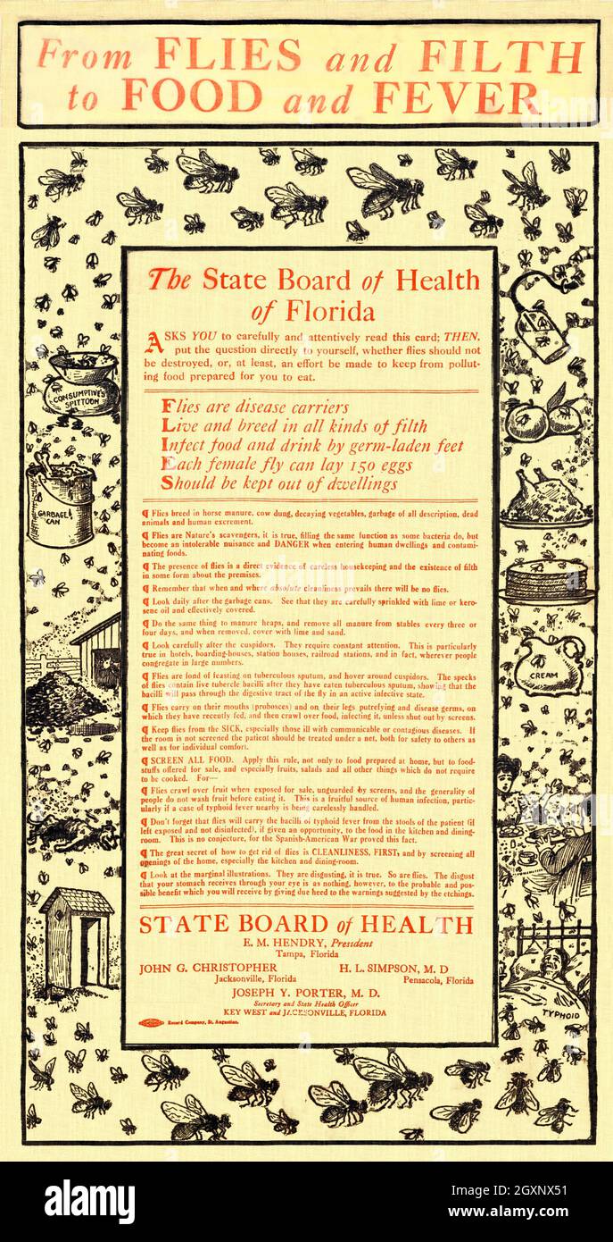 From Flies and Filth Stock Photo - Alamy