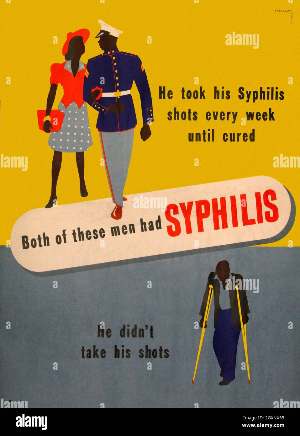 Both of these Men had Syphilis Stock Photo - Alamy