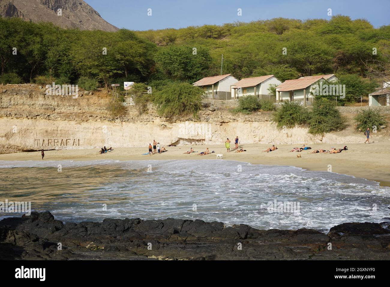Tarrafal Beach, Tarrafal, Santiago Island, Cape Verde Stock Photo - Alamy