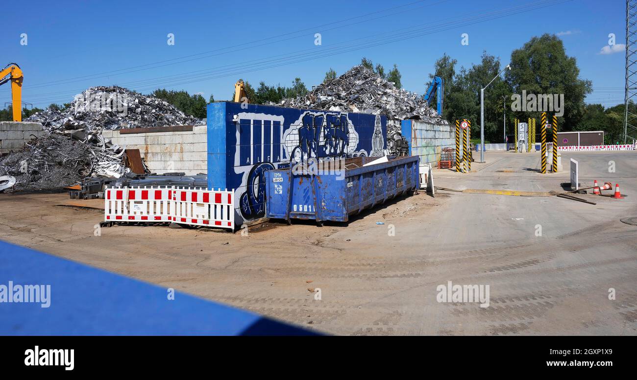 ALFA Recycling und Schrottplatz, Aubing, Munich, Upper Bavaria, Bavaria ...
