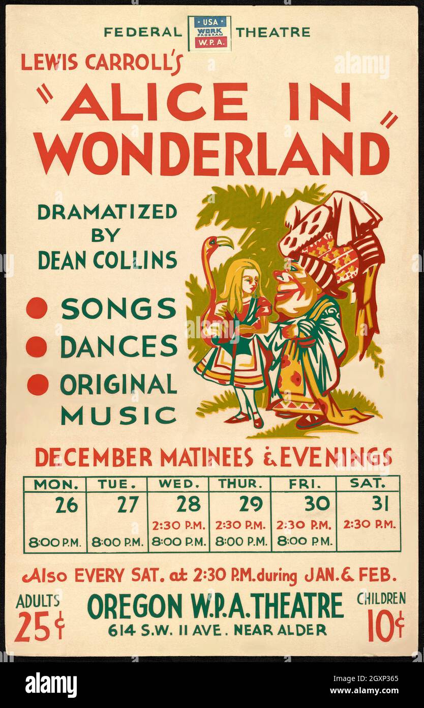 Wpa theatre hi-res stock photography and images - Alamy