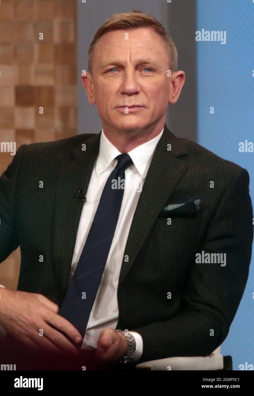 New York, NY, USA. 05th Oct, 2021. Daniel Craig seen at Good Morning ...