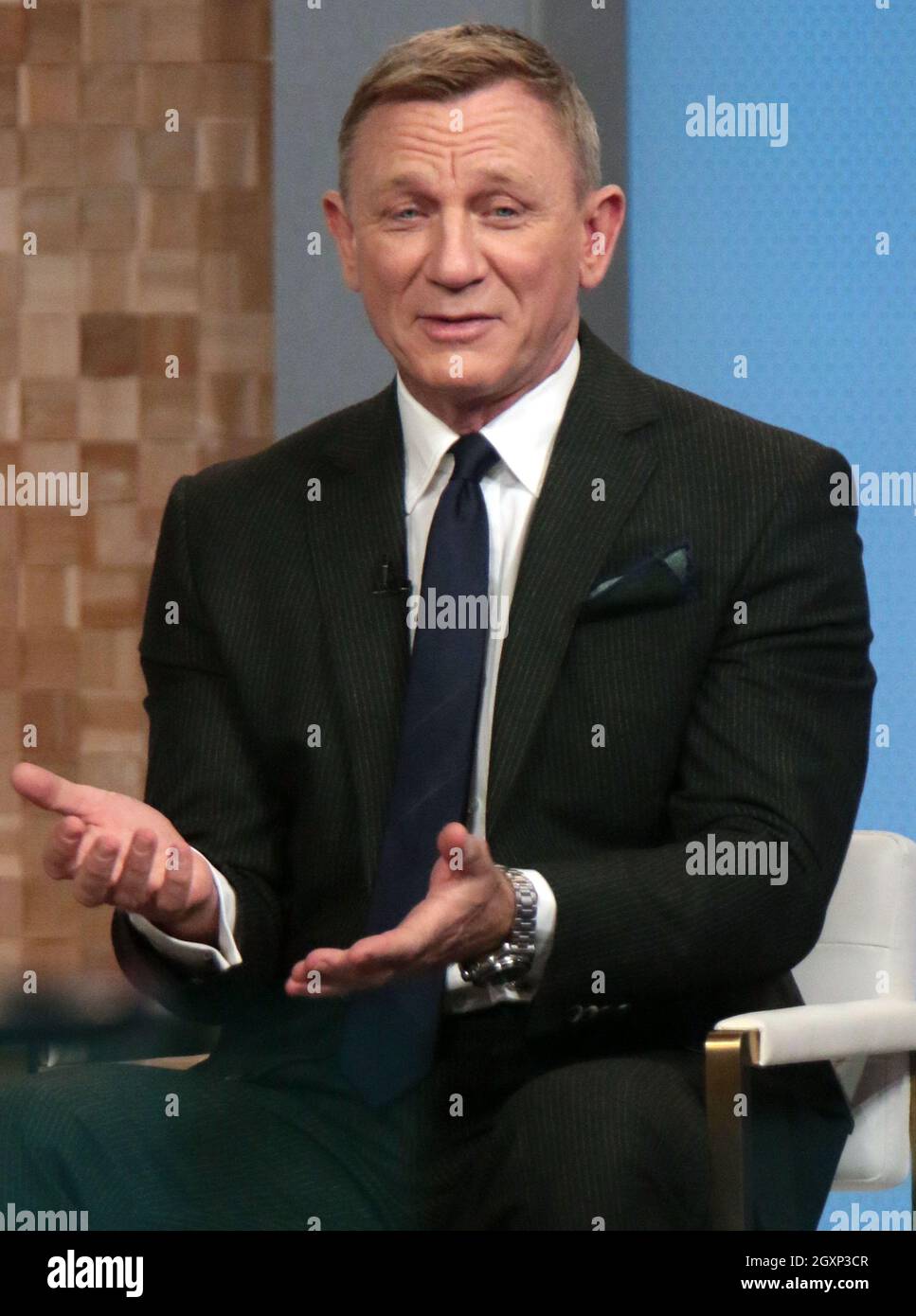 New York, NY, USA. 05th Oct, 2021. Daniel Craig seen at Good Morning ...