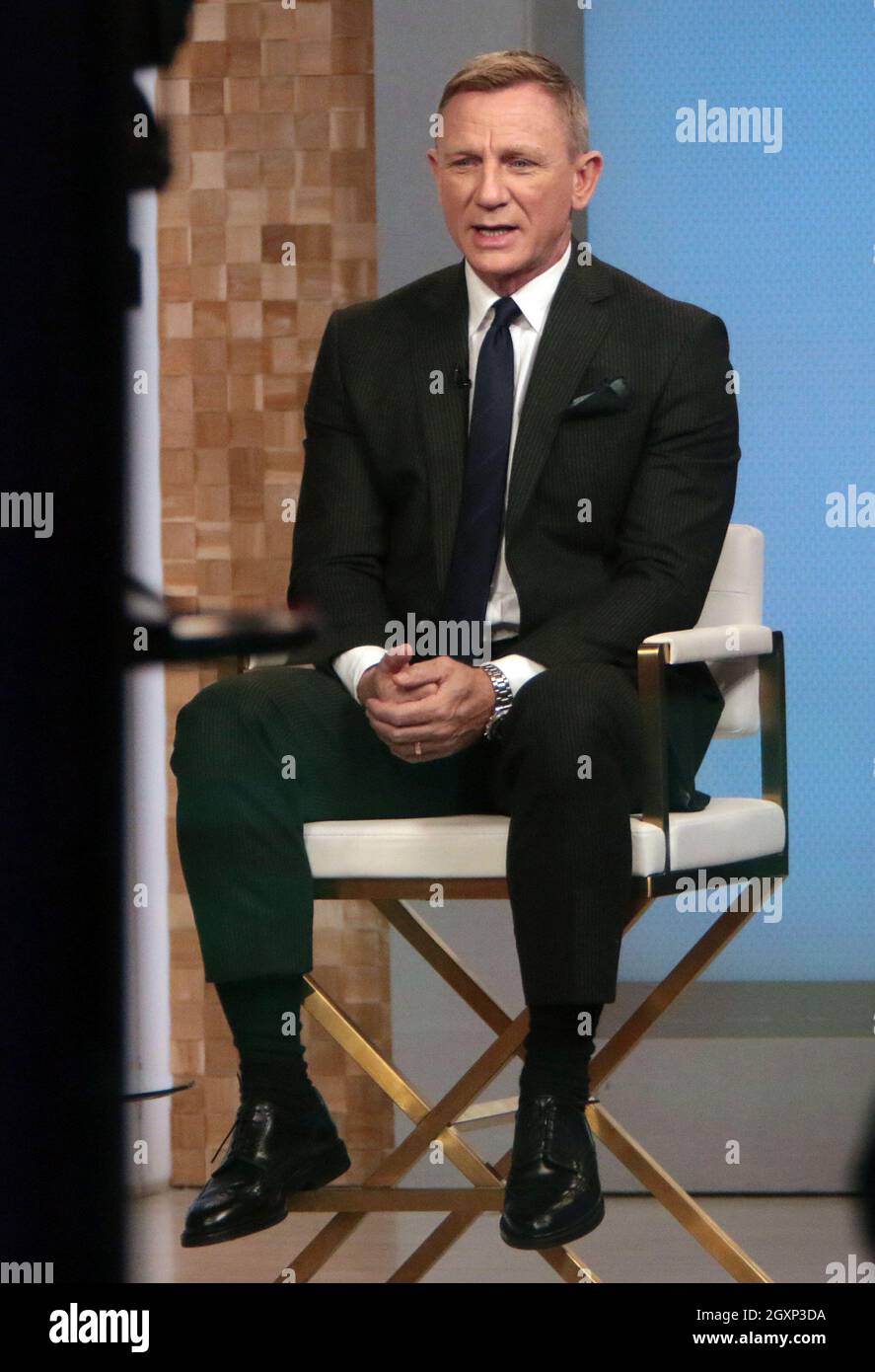 New York, NY, USA. 05th Oct, 2021. Daniel Craig seen at Good Morning ...