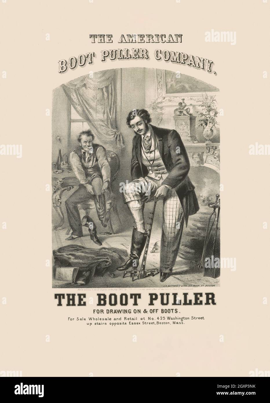 The Boot Puller Stock Photo - Alamy