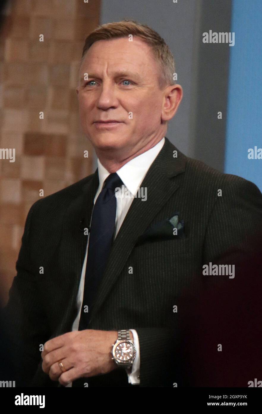 New York, NY, USA. 05th Oct, 2021. Daniel Craig seen at Good Morning ...