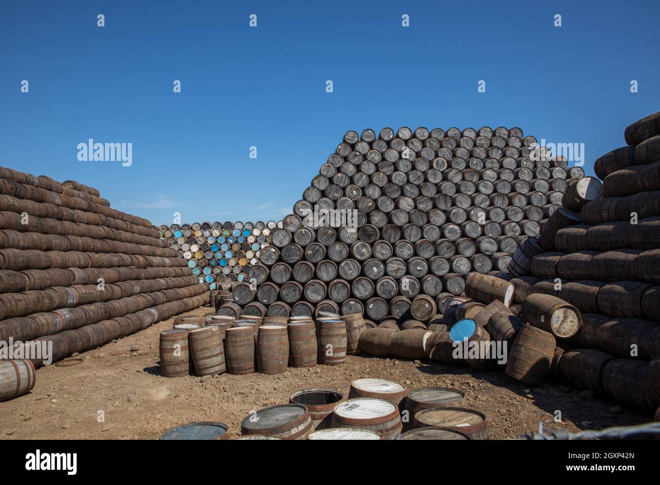 Scottish oak casks hi-res stock photography and images - Alamy