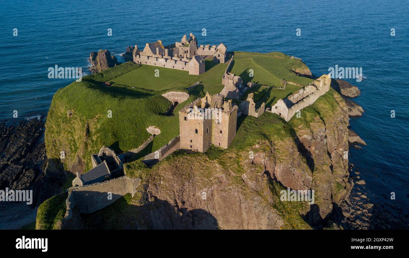 Dunnottar Castle, Aberdeenshire, Scotland, United Kingdom Stock Photo ...